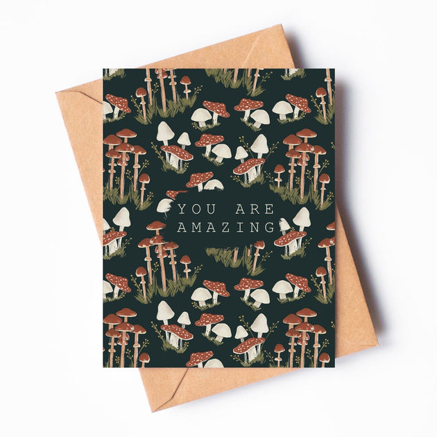You Are Amazing Greeting Card – The Red Owl